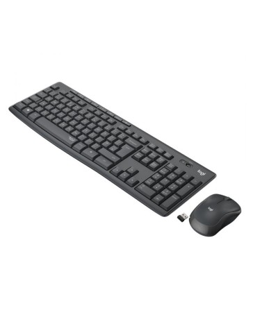 Logitech MK295 Silent Wireless Combo – QWERTY US, Zwart