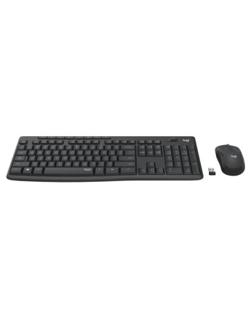 Logitech MK295 Silent Wireless Combo – QWERTY US, Zwart